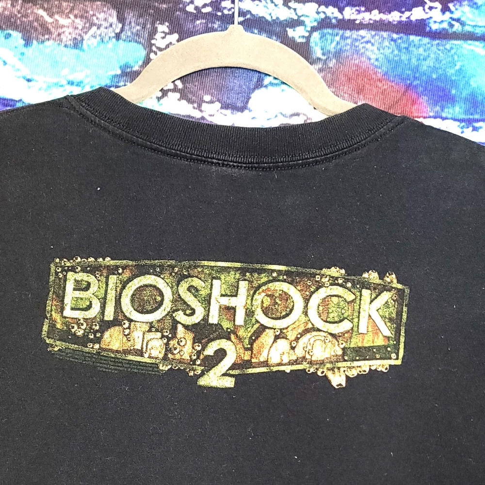 2010 Bioshock 2 Big Daddy Little Sister Tee - Gem